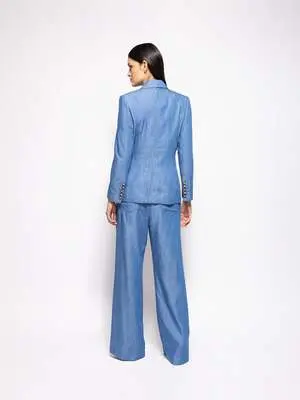 PAULA Pistia Denim Tailored Trousers
