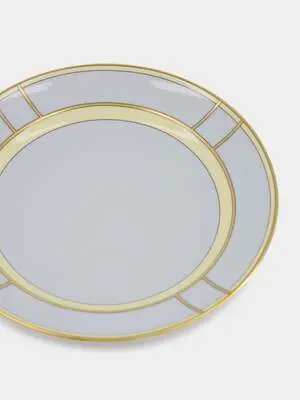 GINORI 1735 Diva Celeste Porcelain Dessert Plate - Blue