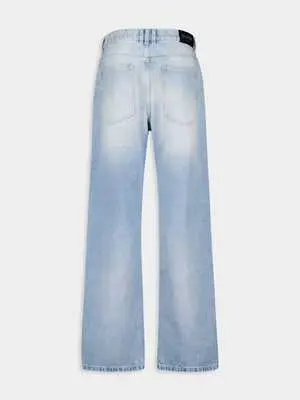 Balmain Light Washed Denim Jeans