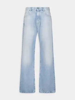 Balmain Light Washed Denim Jeans - Blue