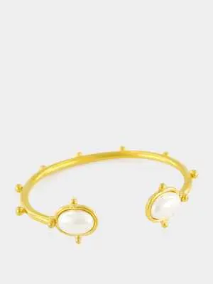 Sylvia Toledano Holis And Pearl Open Bracelet