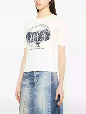 Maison Kitsuné Graphic Print T-shirt