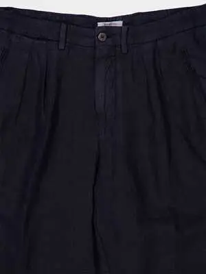 Boglioli Straight-fit Linen Trousers