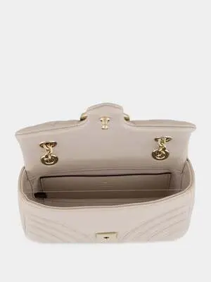 Gucci Light Gg Marmont Small Shoulder Bag - Grey