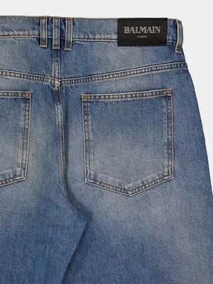 Balmain Loose-fit Denim Jeans
