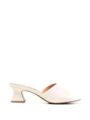 BIBI LOU Sculpted Mules - Neutrals