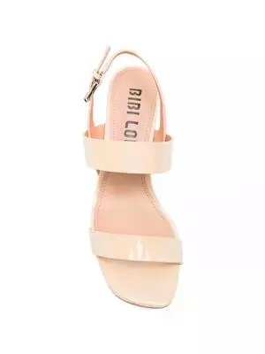 BIBI LOU Strap Buckle Sandals - Neutrals