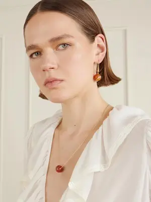 JENNIFER BEHR Silver-tone Crystal 'serenity' Necklace