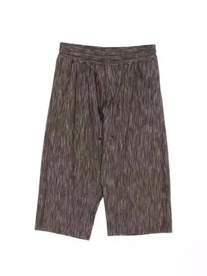 JAN JAN VAN ESSCHE Kasuri Cropped Trousers