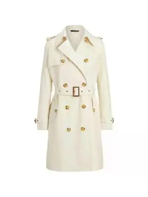 Ralph Lauren Belted Trench Coat - Neutrals