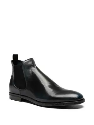Officine Creative Vanderbilt Leather Chelsea Boots