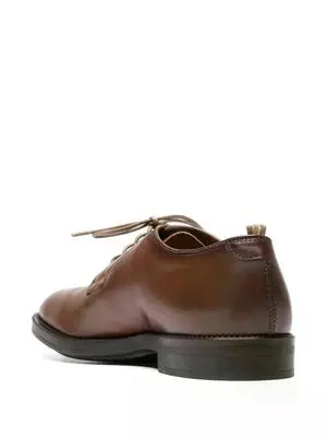 Officine Creative Aero Leather Derby Shoes