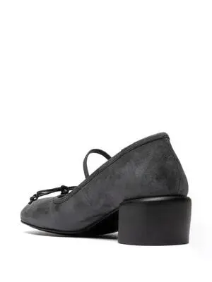 Officine Creative Flore Bow-strap Loafers - Grey