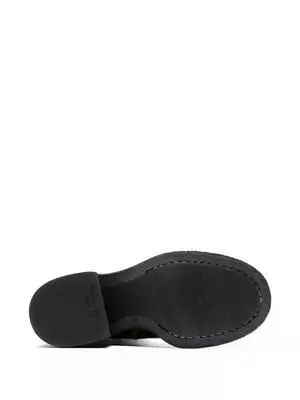 Officine Creative Leather Zip Boots