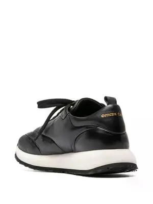 Officine Creative Solstice 101 Leather Sneakers - Black