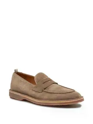 Officine Creative Kent Panelled Leather Loafers