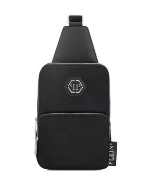 Philipp Plein Logo-plaque Cross Body Bag - Black