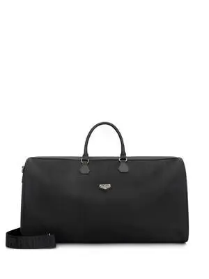 Philipp Plein Logo-plaque Weekend Luggage Bag - Black