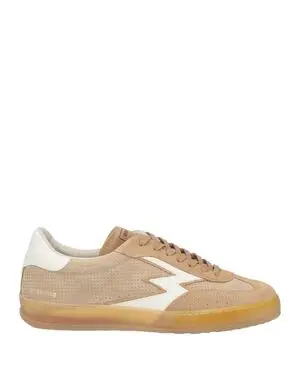MOACONCEPT Leather Low-top Sneakers - Beige
