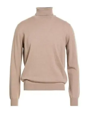 FILIPPO DE LAURENTIIS Cashmere Turtleneck Sweater - Beige