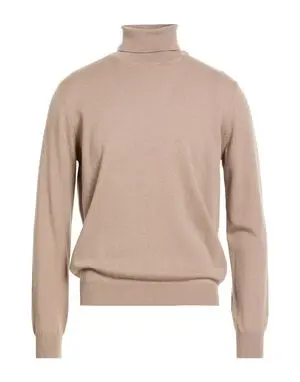 FILIPPO DE LAURENTIIS Cashmere Turtleneck Sweater - Beige