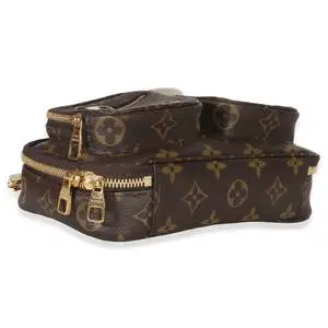 LOUIS VUITTON Monogram Canvas Utility Crossbody - Brown