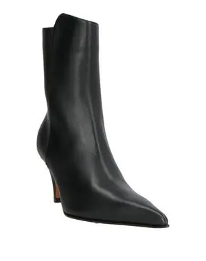 Alexander McQueen Leather Ankle Boots