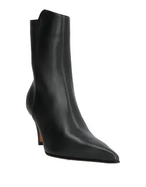 Alexander McQueen Leather Ankle Boots
