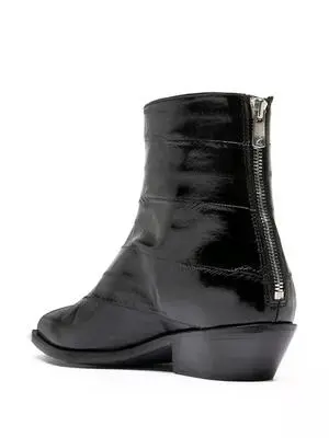 Officine Creative Noelie Dd 109 Pointed-toe Boots - Black