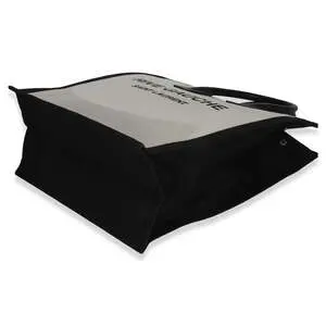 Saint Laurent Linen Rive Gauche Tote - Beige