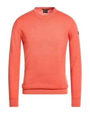 Paul & Shark Virgin Wool Sweater Red