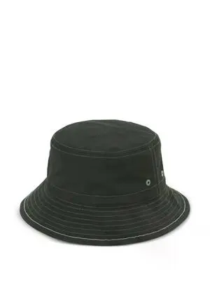 AND WANDER Drawstring Bucket Hat - Green