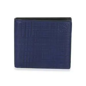 Loewe Calfskin Linen Anagram Bifold Wallet