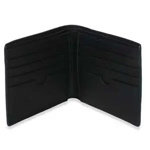 Loewe Calfskin Linen Anagram Bifold Wallet