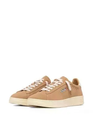 AUTRY Dallas Low Logo-detail Sneakers - Neutrals