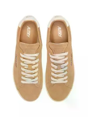 AUTRY Dallas Low Logo-detail Sneakers - Neutrals