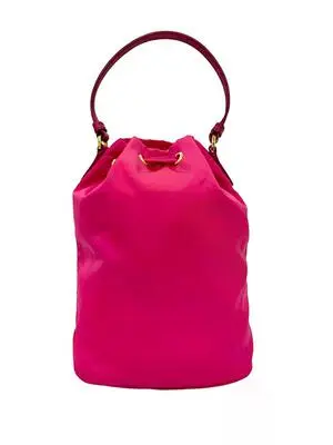 Prada Re-nylon Duet Bucket Bag - Pink