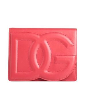 Dolce & Gabbana Calfskin Small Handbag With Detachable Shoulder Strap - Brick