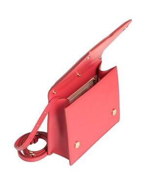 Dolce & Gabbana Calfskin Small Handbag With Detachable Shoulder Strap - Brick