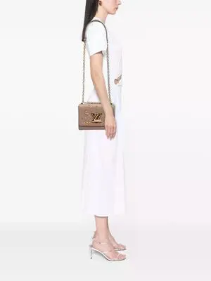 LOUIS VUITTON Epi Studded Twist Mm - Brown
