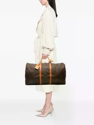 LOUIS VUITTON 1991 Monogram Keepall 60 Travel Bag