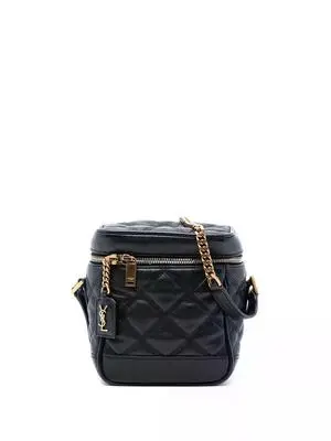 Saint Laurent 2021 Grain De Poudre Quilted 80s Vanity Bag