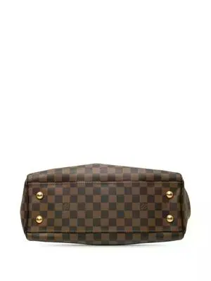 LOUIS VUITTON 2008 Damier Ebene Trevi Pm Satchel