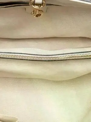Gucci 2016-2026 Medium Leather Bella Tote Bag - White