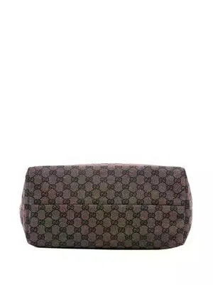 Gucci Gg Canvas Tote Bag - Brown
