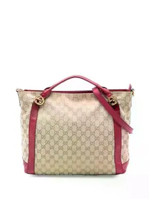Gucci Gg Canvas Miss Gg Satchel - Red