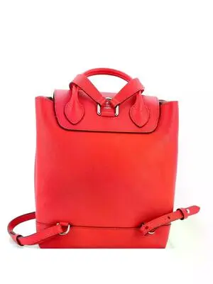 Women's Red Leather Backpacks
