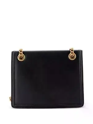 Dolce & Gabbana Devotion Leather Small Crossbody Bag - Black