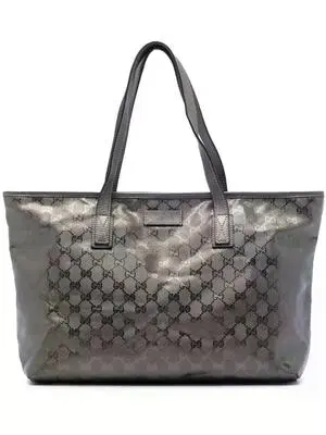 Gucci Gg Imprime Tote Bag - Brown