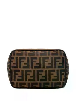 Fendi 2000-2010 Zucca Canvas Shoulder Bag